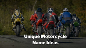 160+ Unique And Cool Motorcycle Names Ideas In 2025
